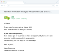 Free Amazon Feedback Request Template - Feedback express
